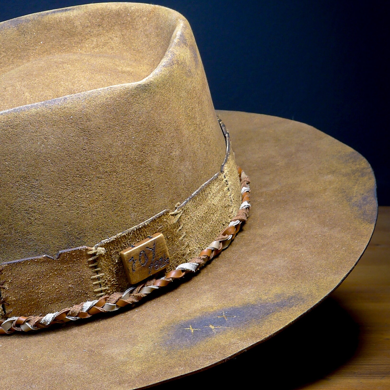 Custom Distressed Hat | Nomad - Etsy