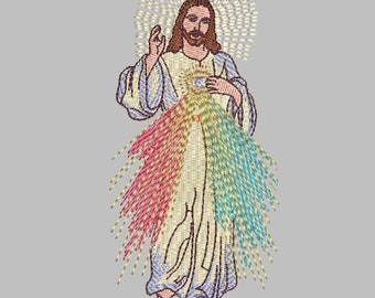 Jesus Embroidery | Etsy