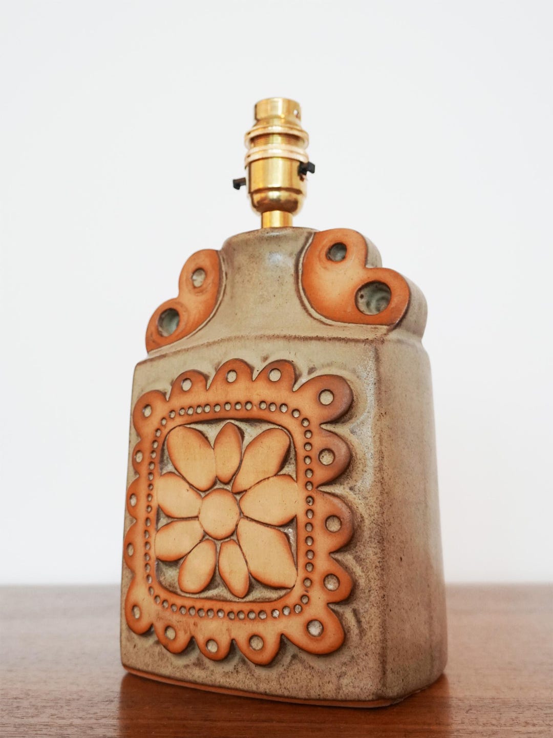 Vintage Louis Hudson Ceramic Lamp – Cornish Studio Pottery, Mid-century ...