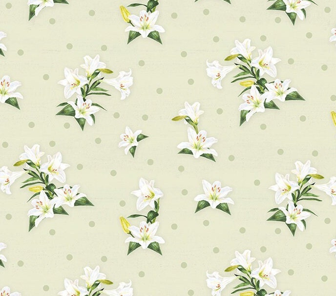 APRIL LILLY TOSS Fabric, by Riley Blake - Etsy