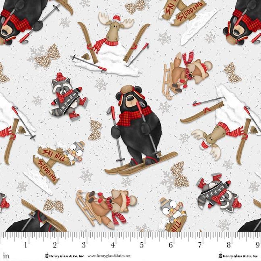 PINECONE RIDGE LODGE, by Shelly Comiskey for Henry Glass - Etsy