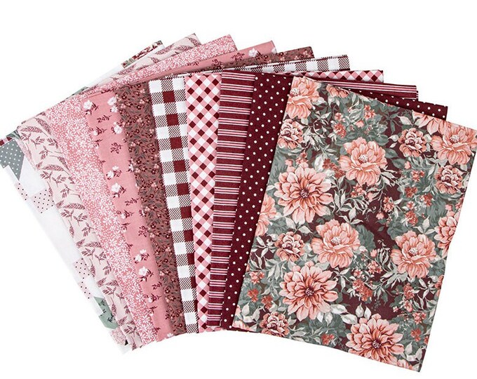 WALK on the PRAIRIE, (10) 1 YD Bundle, by Melissa Gilbert of Modern ...