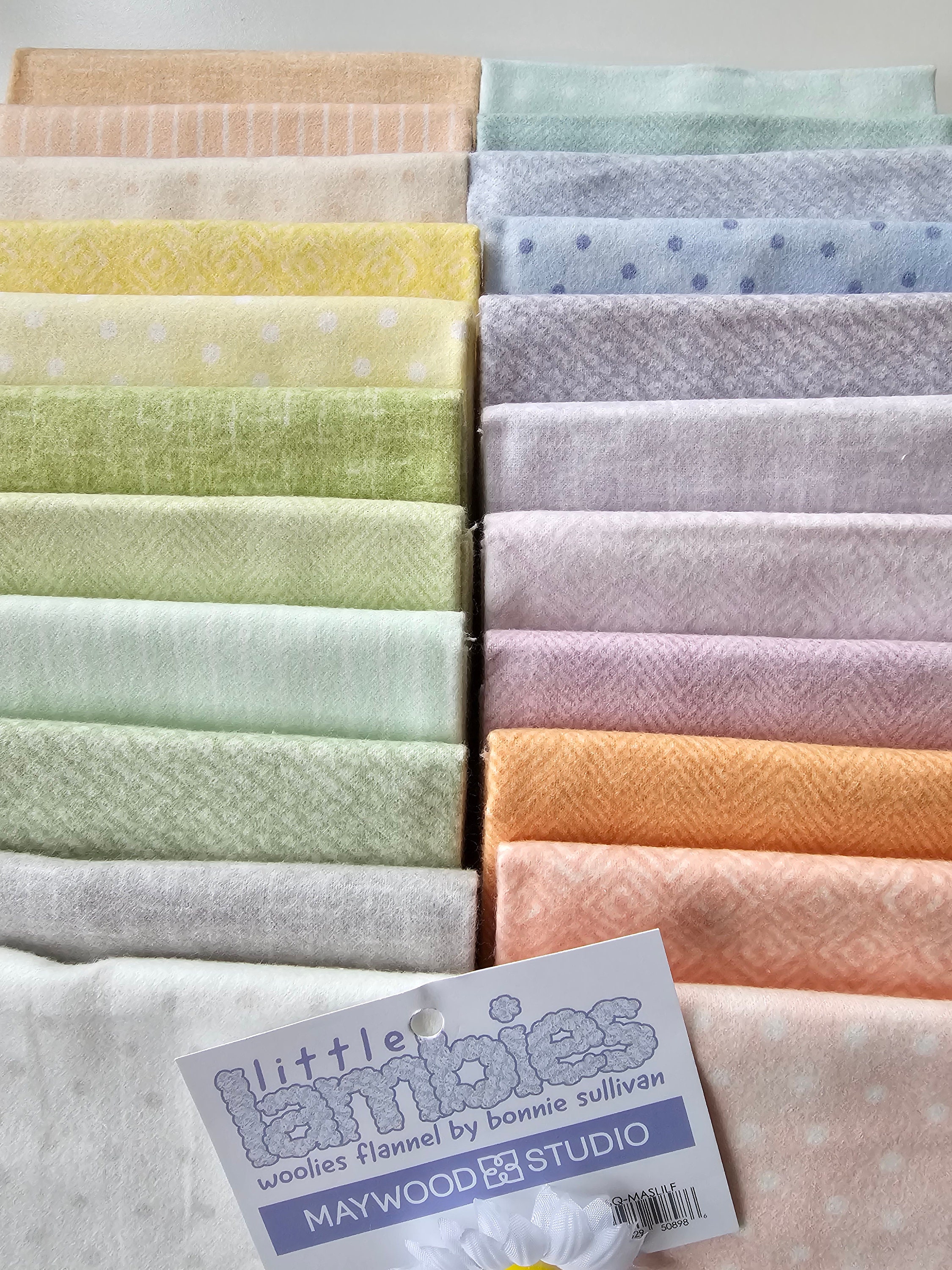 LITTLE LAMBIES FLANNEL: Fat Quarter Bundle - Etsy
