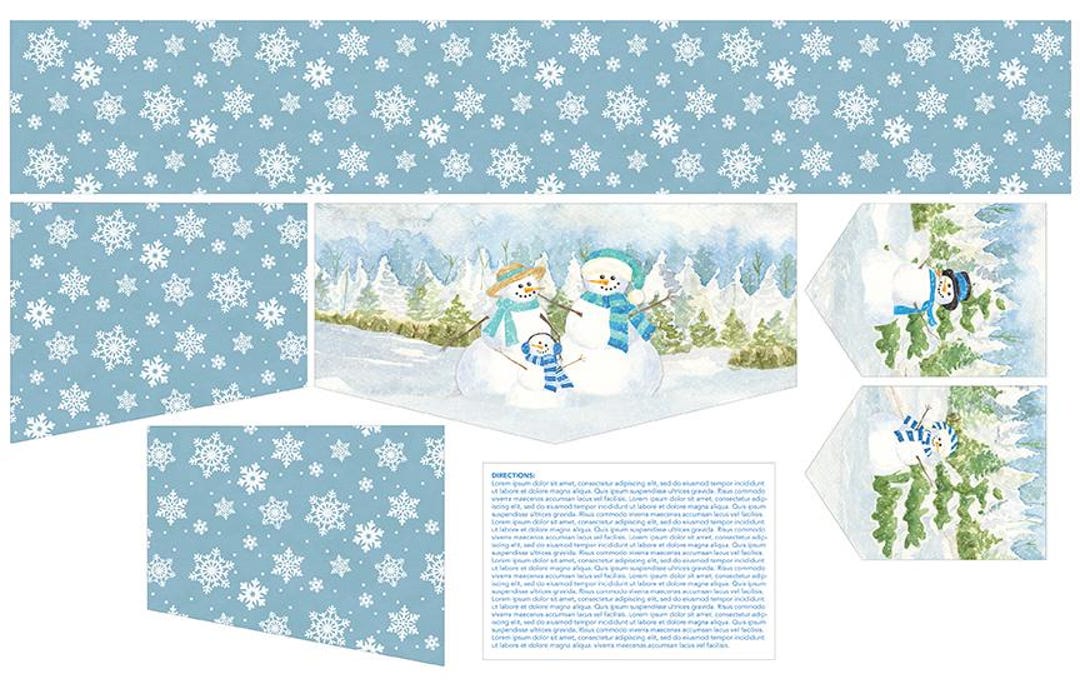 MANTEL RUNNER - JANUARY, by Tara Reed for Riley Blake - Etsy