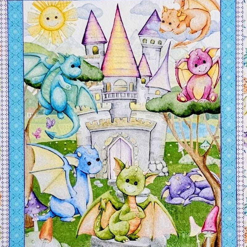 Kids Quilt Panel Ideas - Etsy