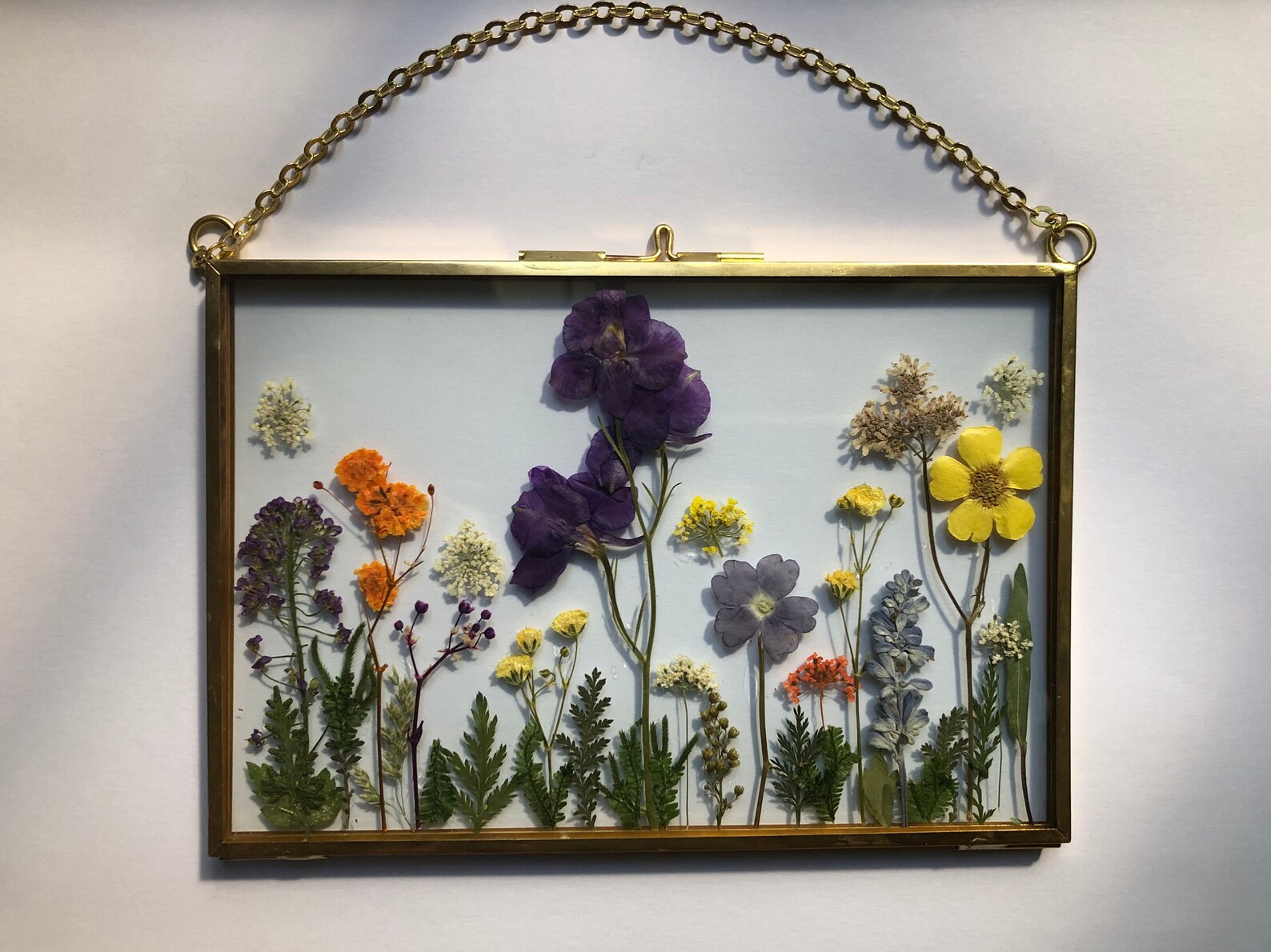 6x4 Small Pressed Flower Frame/ Floating Botanical - Etsy