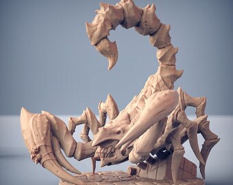 Dungeons and Dragons Giant DeathStalker Hybrid Scorpion Miniature for ...