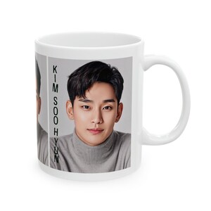 Kim Soo Hyun Ceramic Mug, Korean Actor Mug 11oz, K-drama Mug, Kdrama Fans, Queen of Tears - Etsy