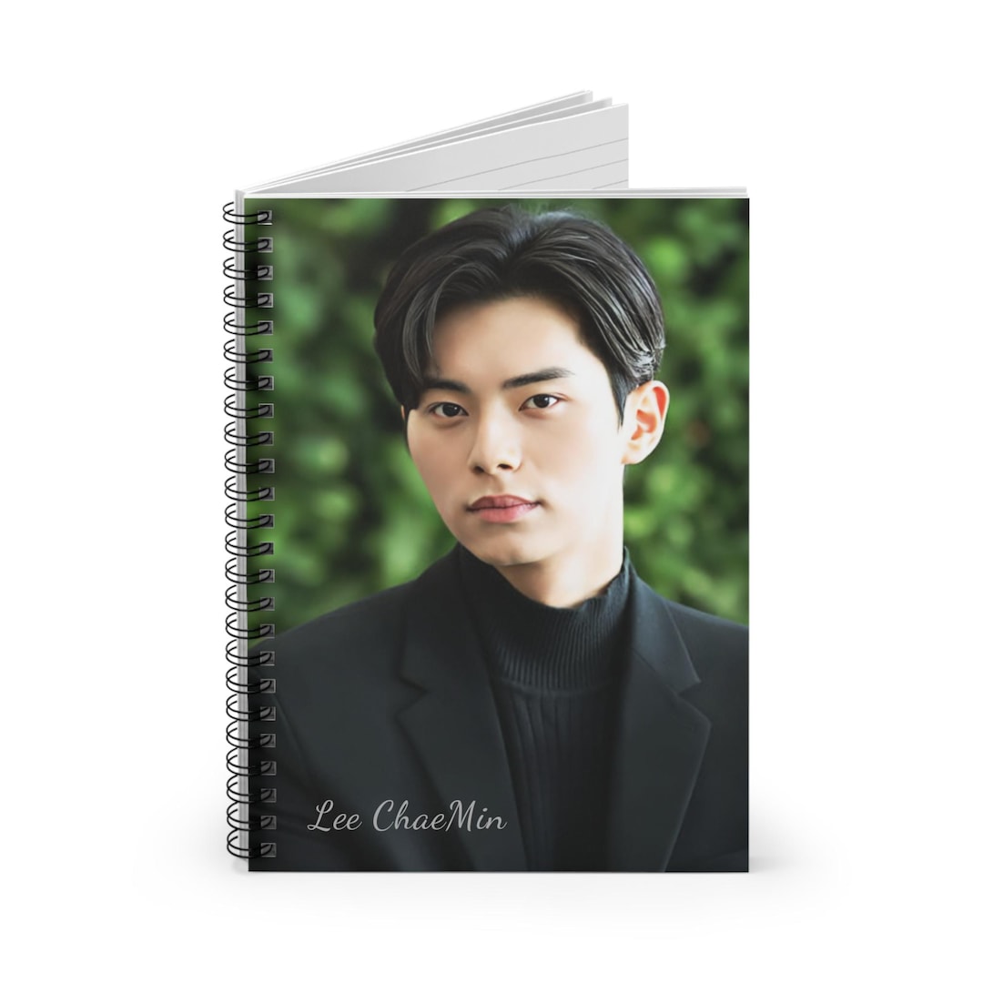 Lee Chae Min Spiral Notebook - Perfect for Fans, Great Gift Idea ...