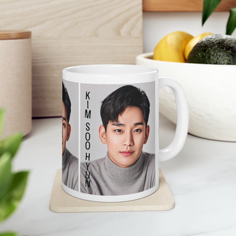Kim Soo Hyun Ceramic Mug, Korean Actor Mug 11oz, K-drama Mug, Kdrama Fans, Queen of Tears - Etsy
