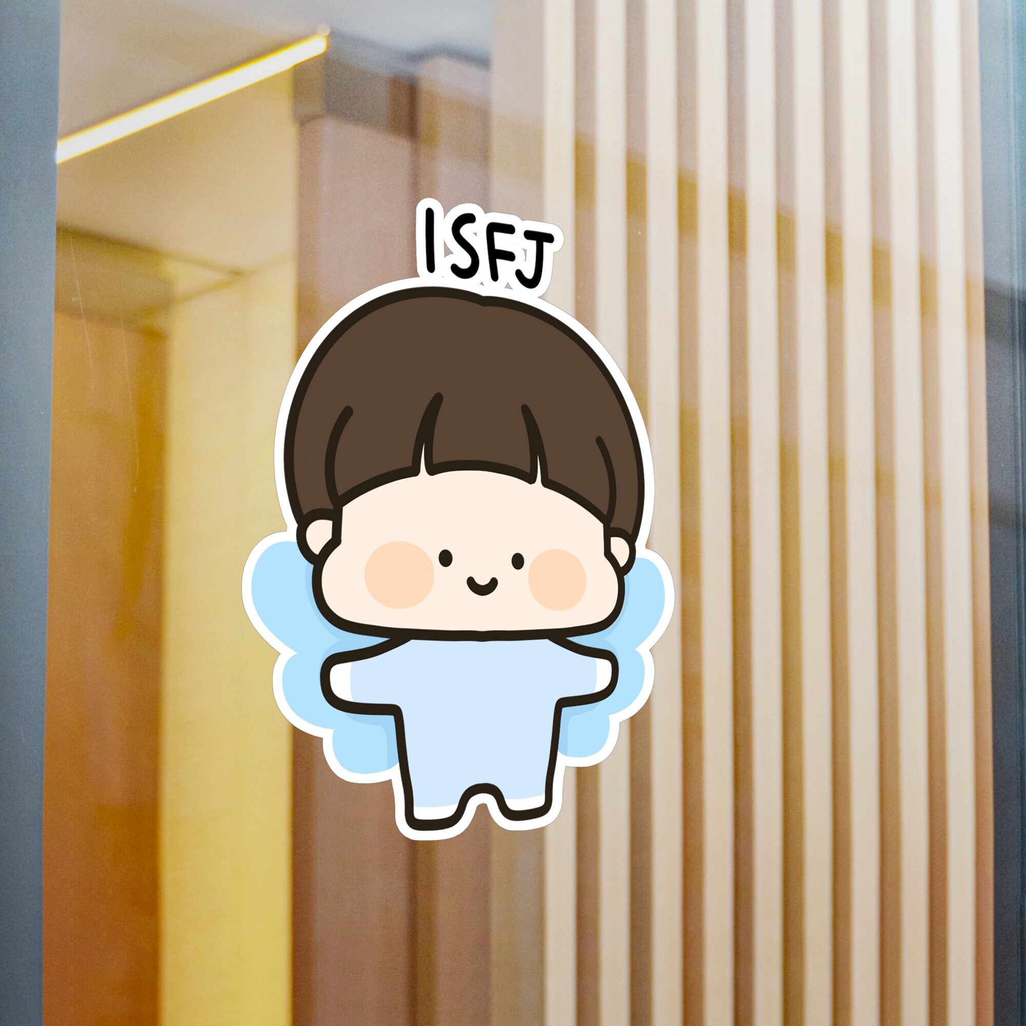 MBTI ISFJ Kiss-cut Vinyl Decals Fun Sticker MBTI - Etsy