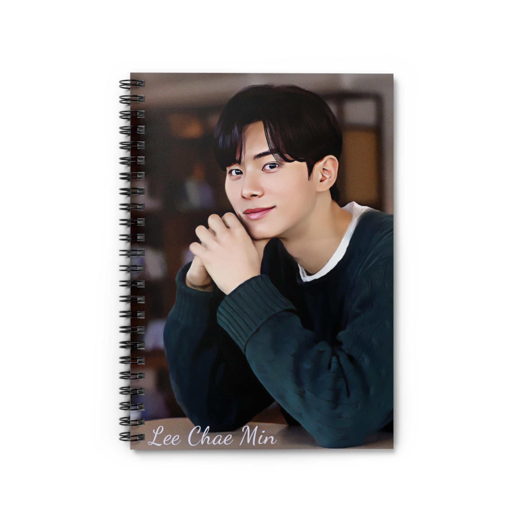 Lee Chae Min Spiral Notebook - Perfect for Fans, Great Gift Idea ...