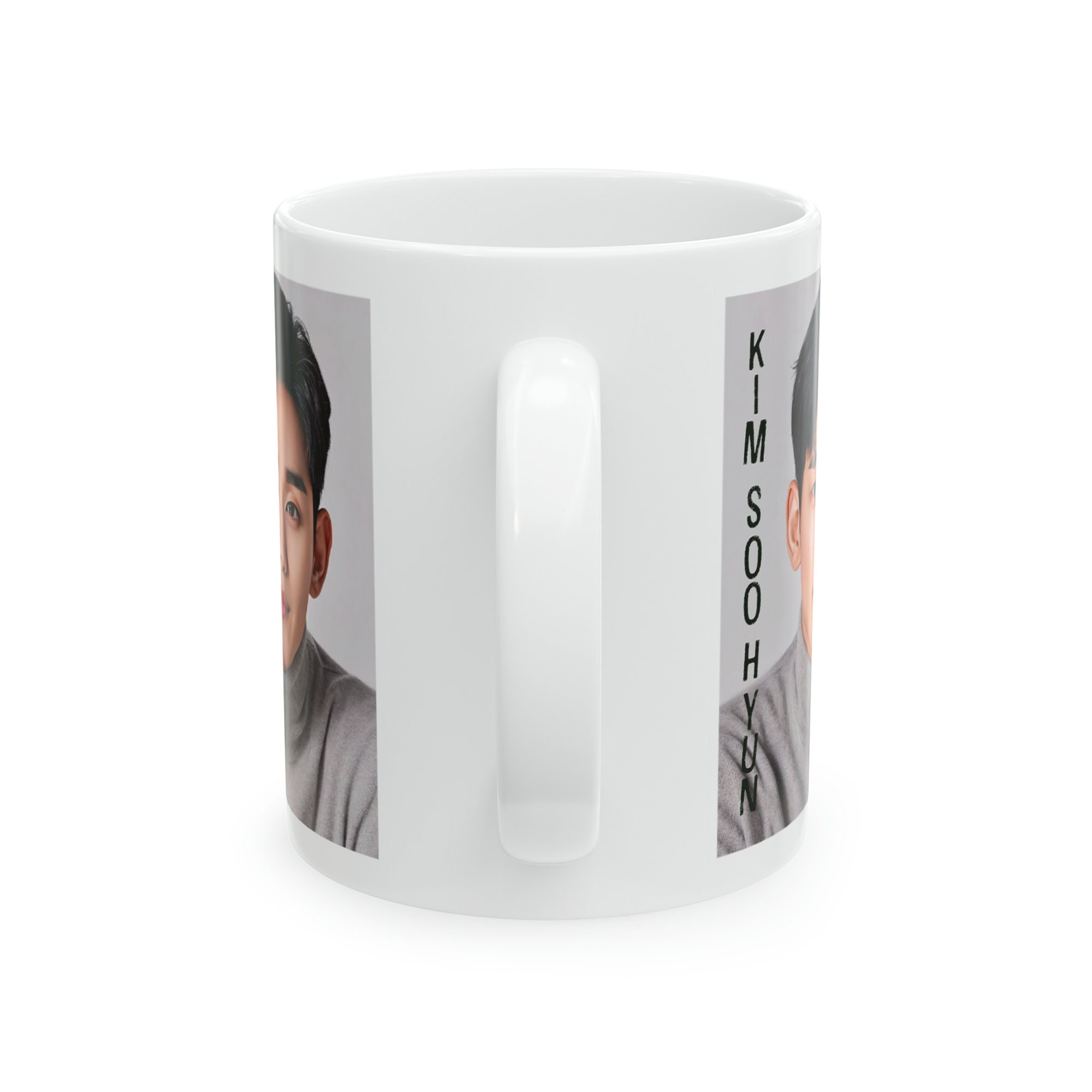 Kim Soo Hyun Ceramic Mug, Korean Actor Mug 11oz, K-drama Mug, Kdrama ...