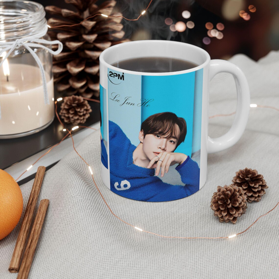 Lee Jun Ho Mug: 2PM King the Land Ceramic Mug - Etsy