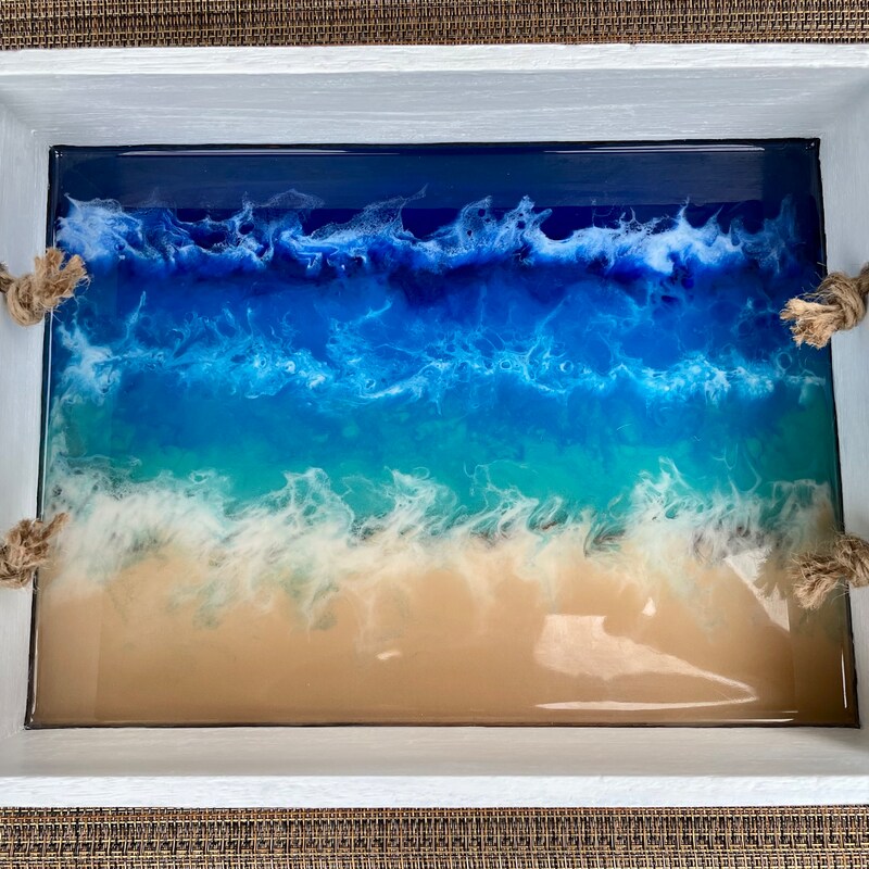 Resin Beach Art - Etsy