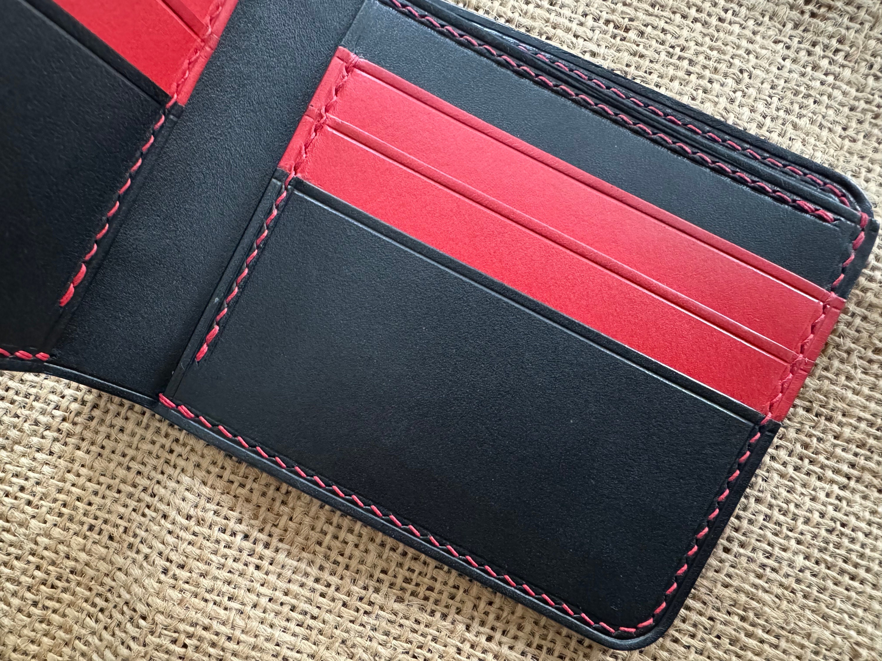 Eagle Carving Leather Wallet, Bald Eagle Wallet, American Flag & Eagle ...