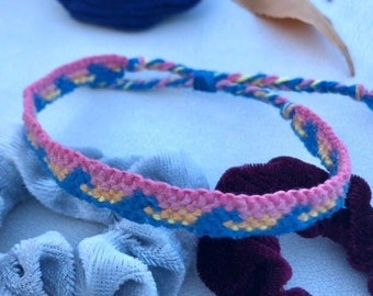 Greek Wave Knotted Friendship Bracelet - Etsy