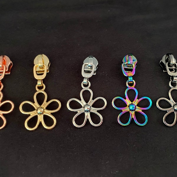 Zipper Flower - Etsy