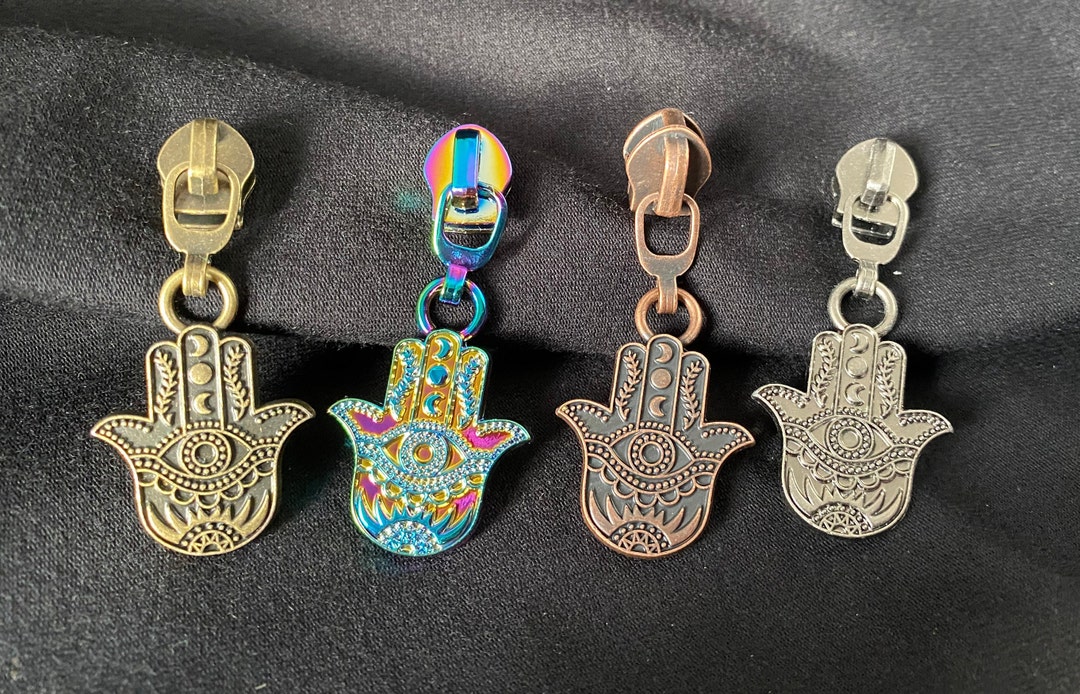 Hand Zipper, Wide / Slider for Wide Endless Zippers With Plastic Bead ...