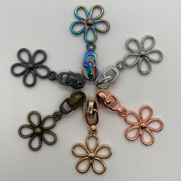 Zipper Flower - Etsy