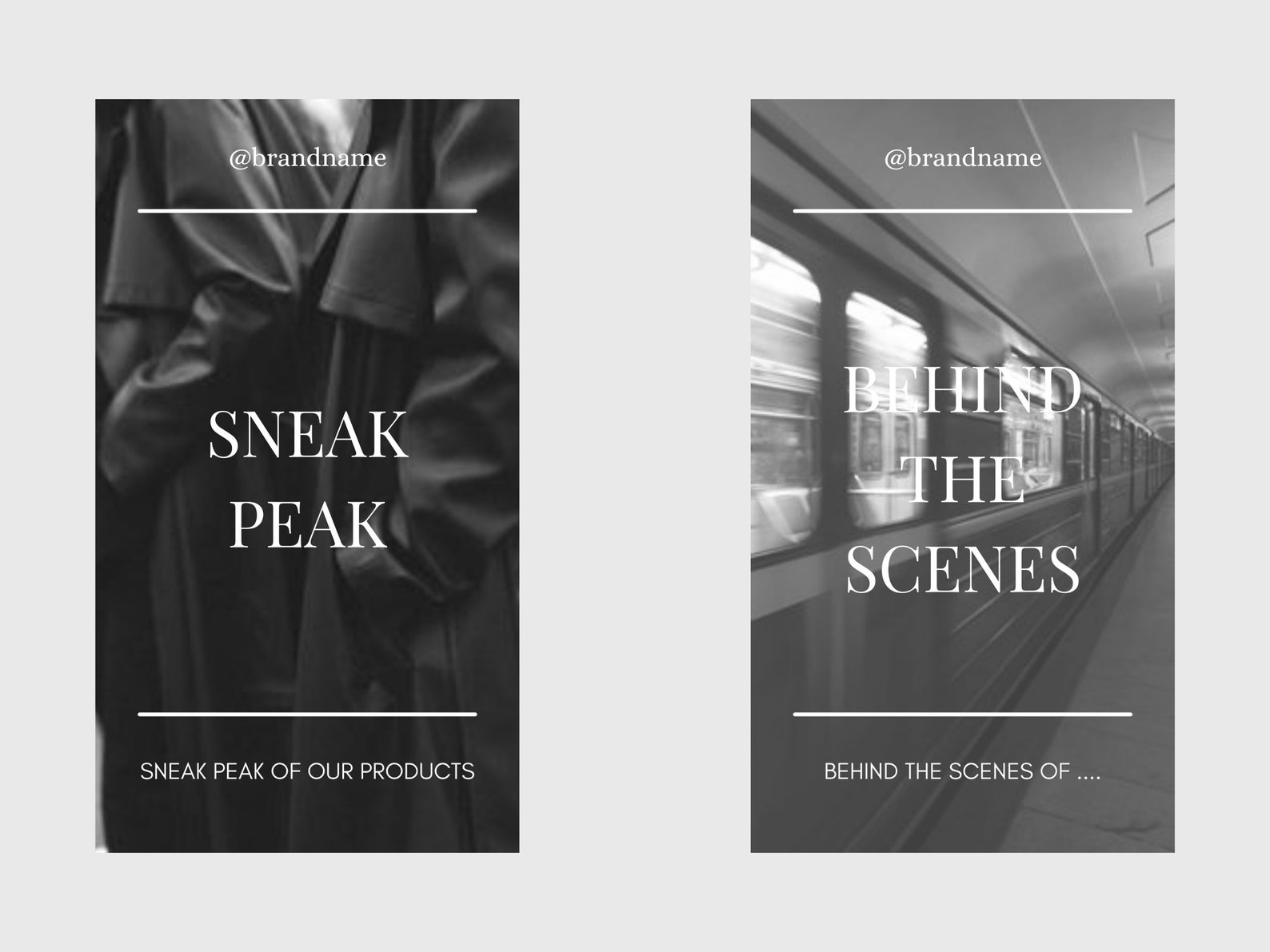 Minimalist Instagram Reels Cover Templates | Canva Editable (digital ...