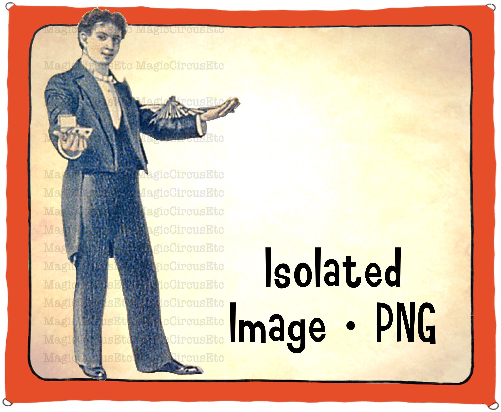 Vintage Houdini Magician Poster, Printable Large High Resolution Files ...