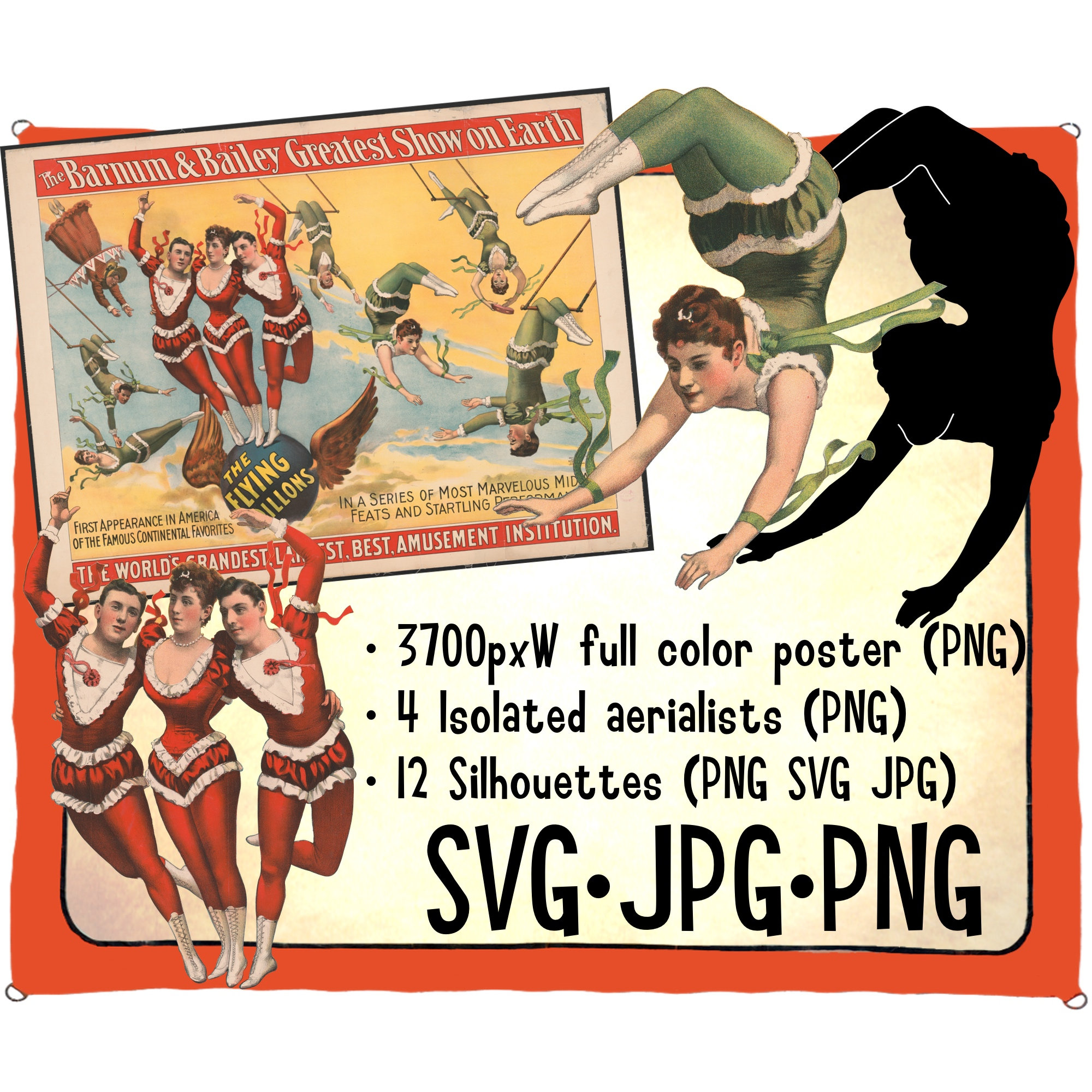 Victorian Circus Poster