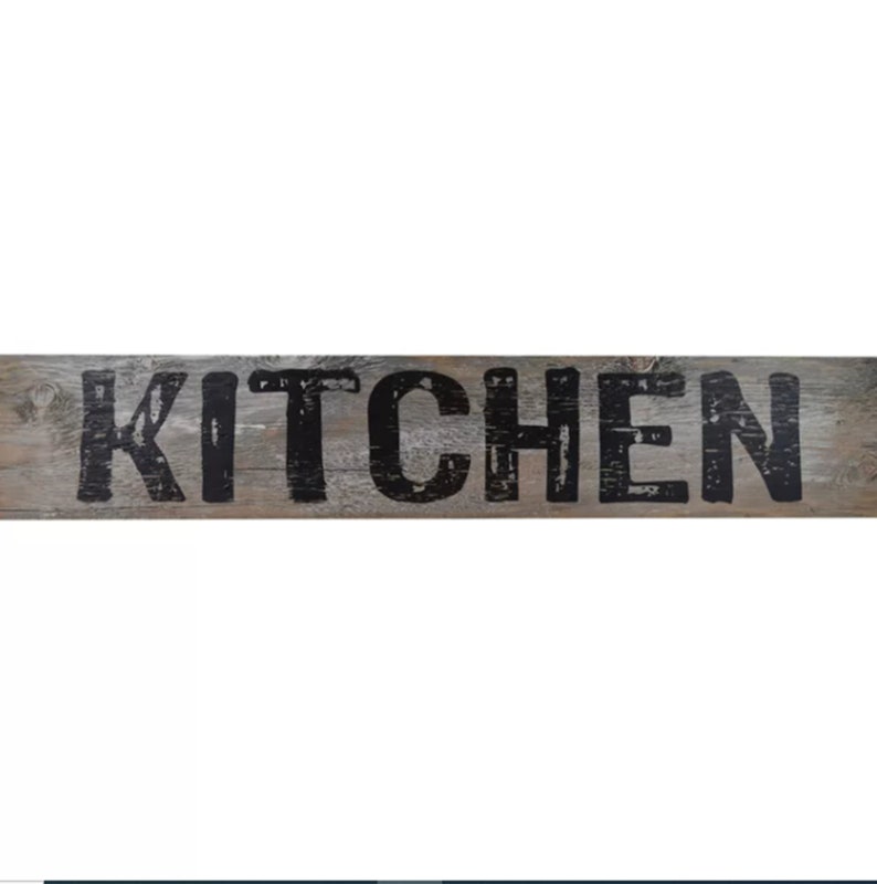 Kitchen Wood Wall Sign, Farmhouse Kitchen Decor, Wall Art - Etsy