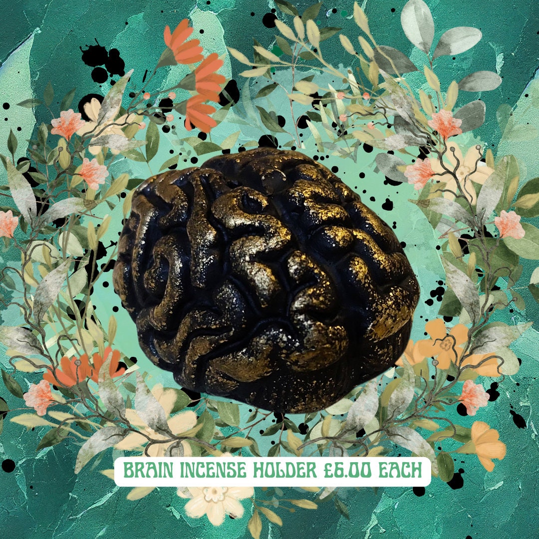 Handmade Brain Incense Holder - Etsy