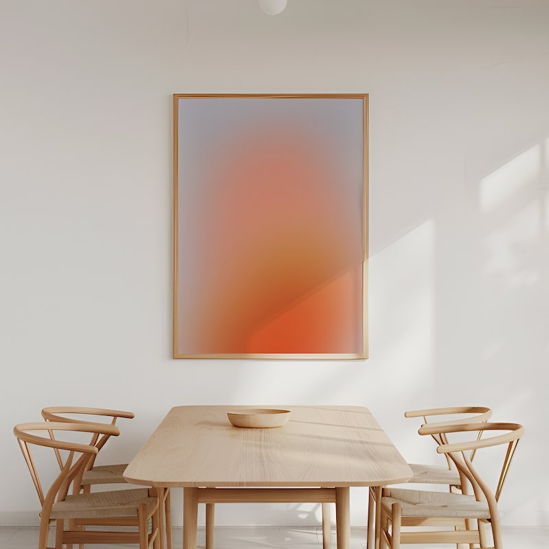 Orange Poster - Etsy