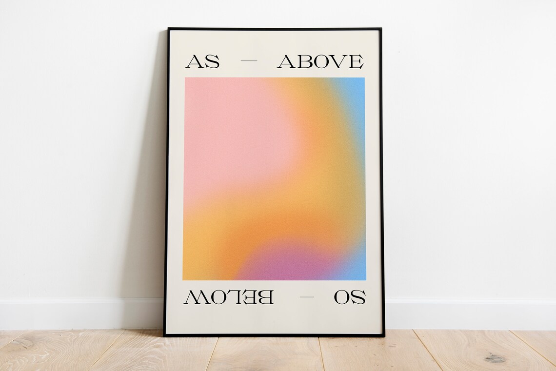 Set of 2 Spiritual Wisdom Art Print Digital Print | Etsy