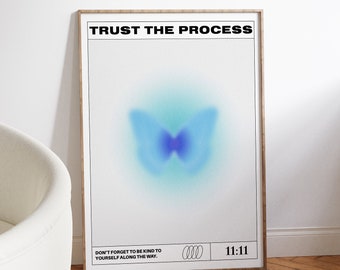 Trust the Process Poster - Etsy