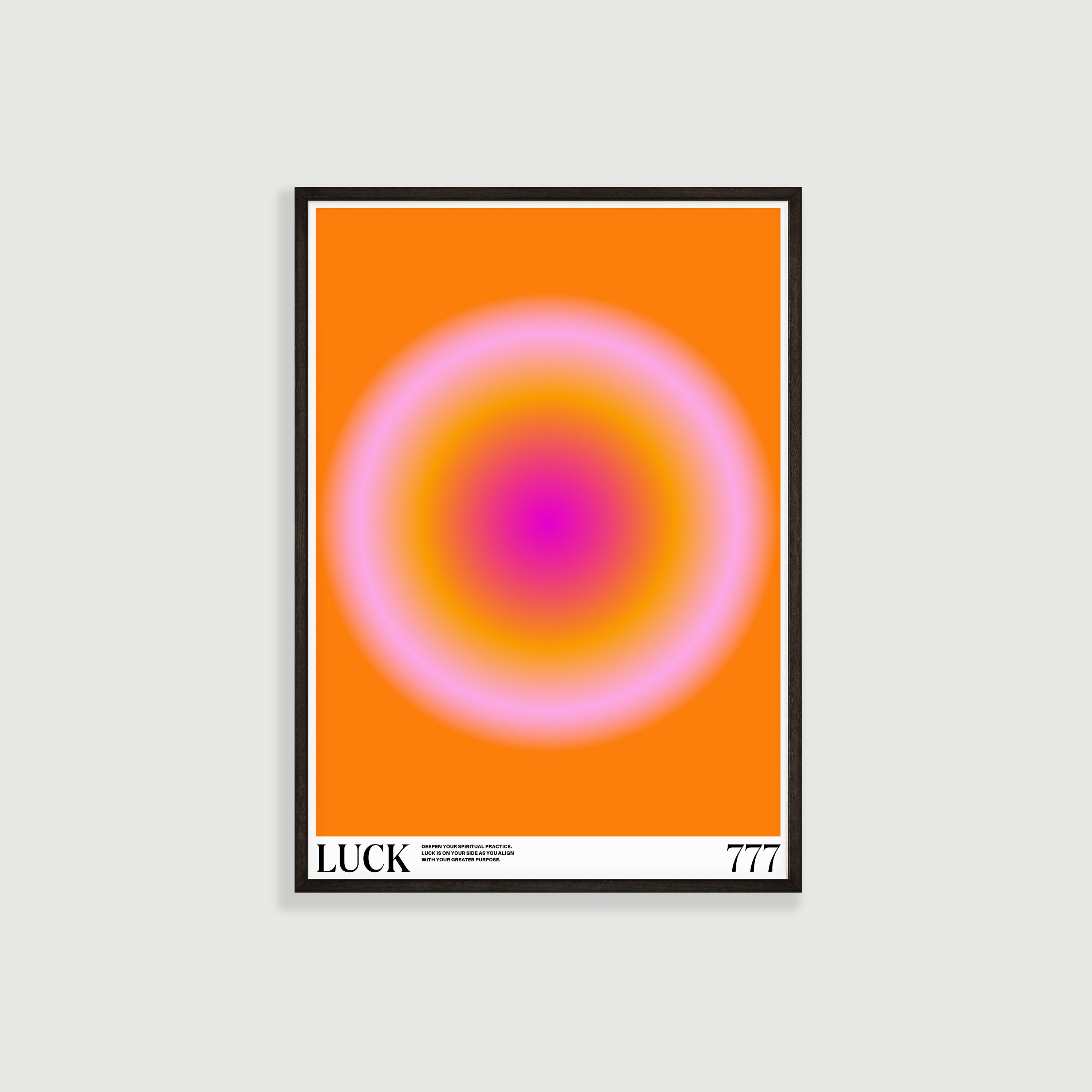 Luck Art Print Angel Numbers Wall Print Series / Spiritual - Etsy UK