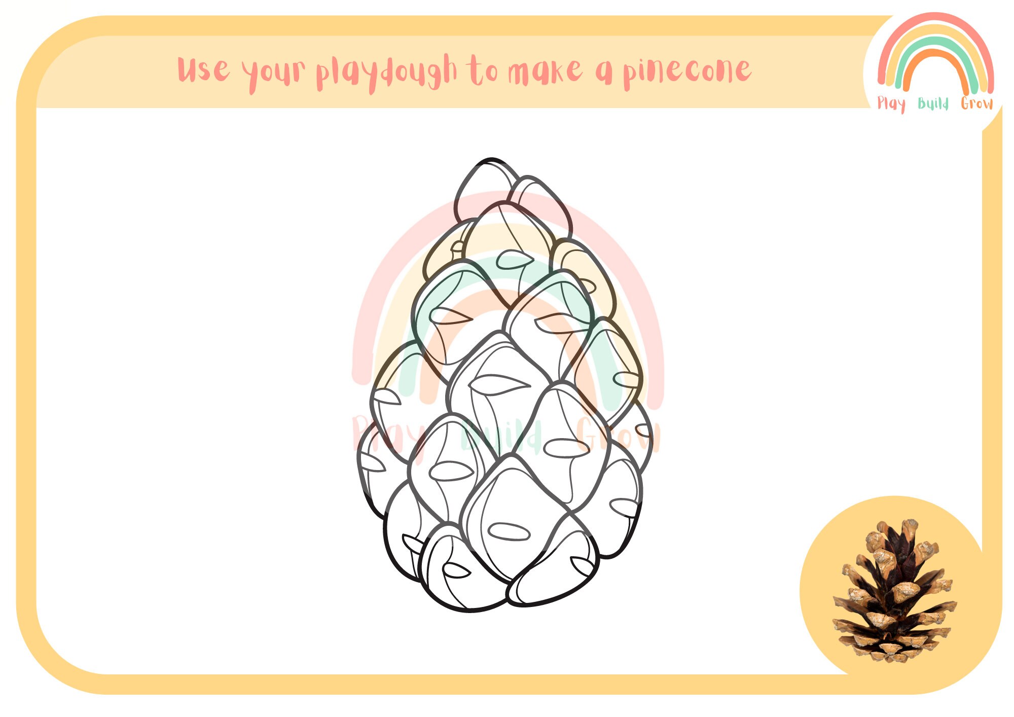 Autumn/fall| Printable Play Dough Mats| Play Dough Activity| Montessori ...