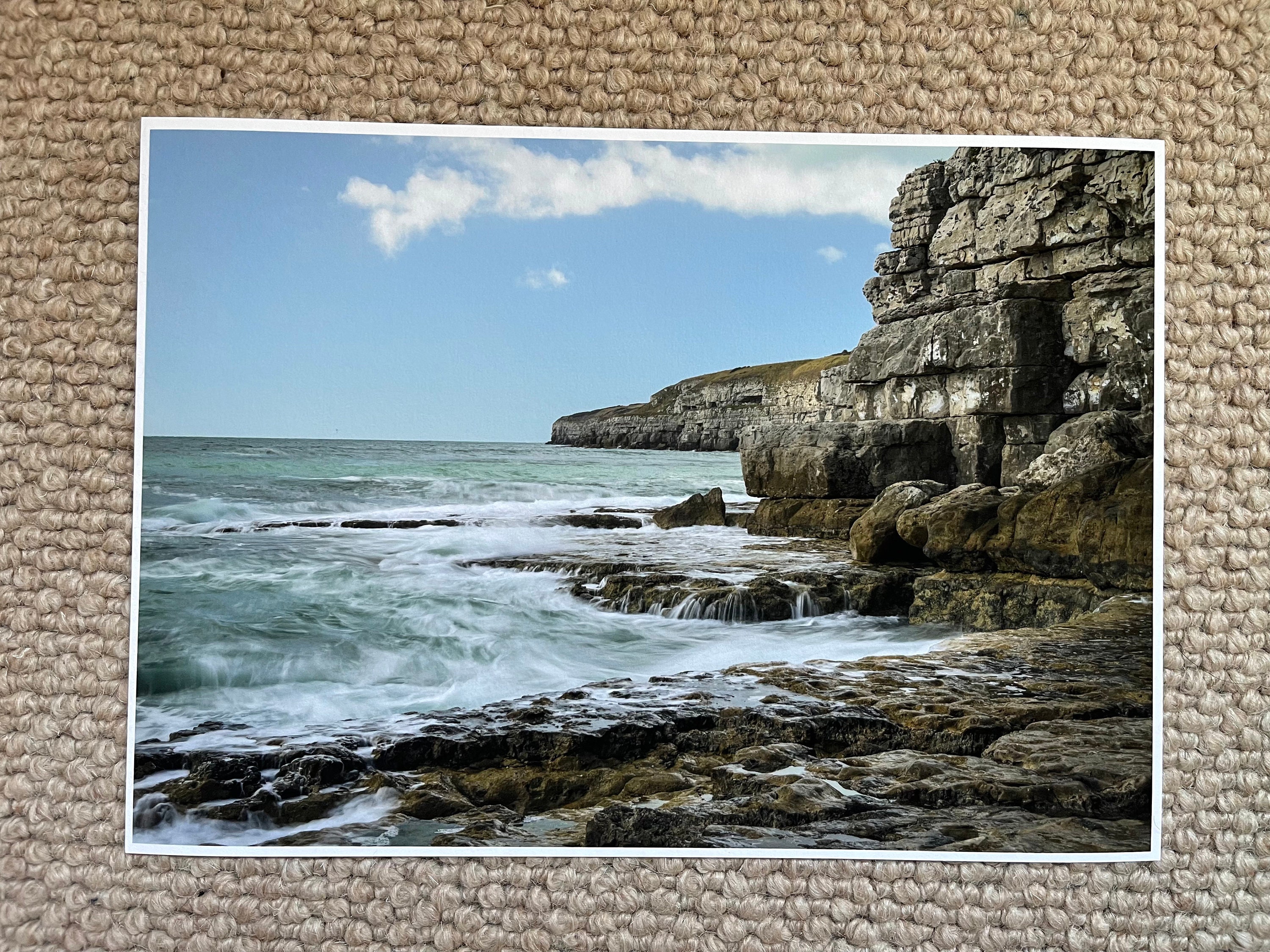 Seacombe Cliff, Dorset Limited Edition Fine Art Print. Coastal ...