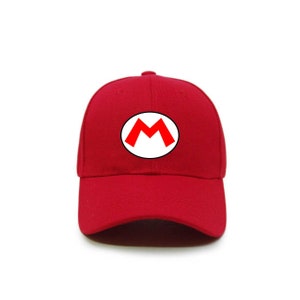 Super Mario Bros Cap, Super Mario Birthday Caps, Personalized Birthday ...
