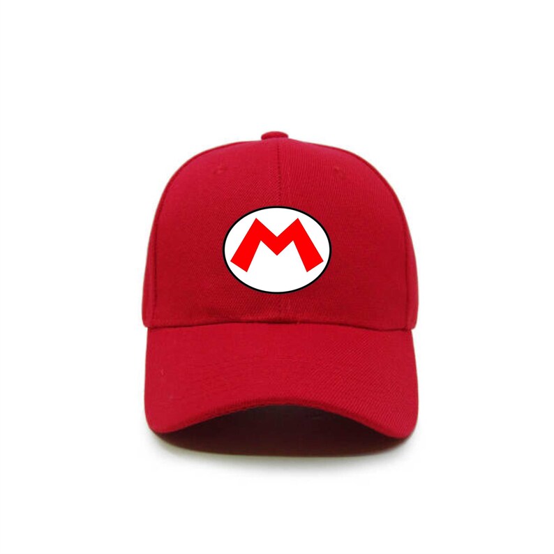 Super Mario Bros Cap, Super Mario Birthday Caps, Personalized Birthday ...