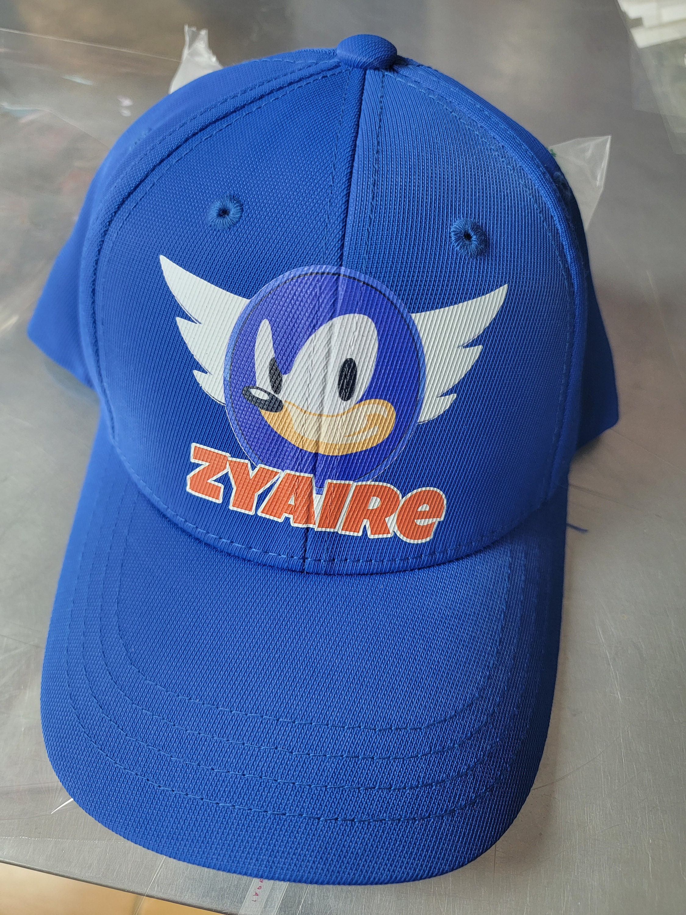 Sonic Cap, Super Sonic Birthday Caps, Personalized Birthday Caps, Kids ...