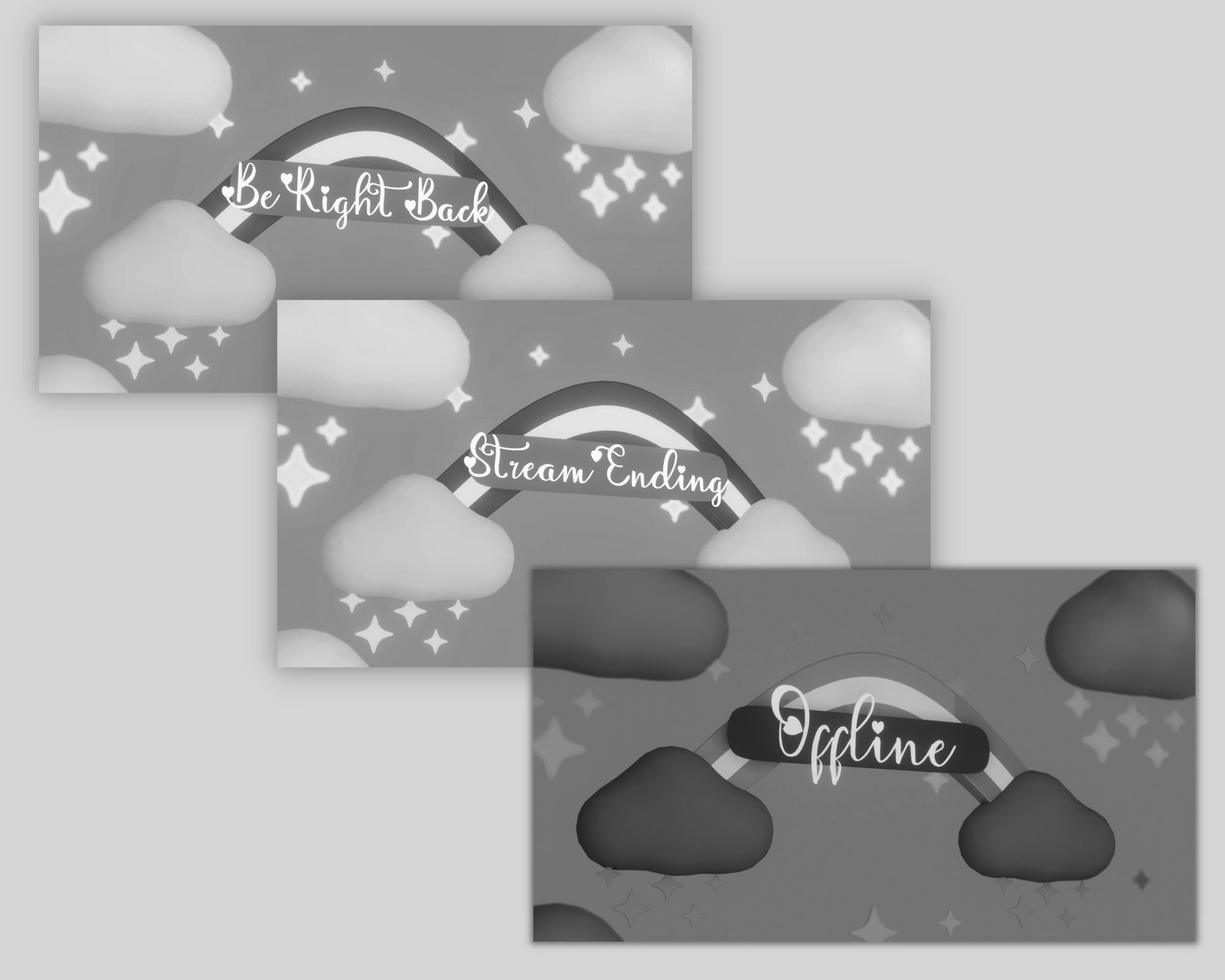 Animated Twitch Screens Cute Offline Stream Screens Starting Soon ...