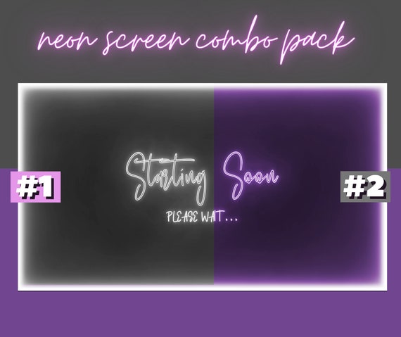 8x Purple & Black Animated Loading Screebisn Space Screen - Etsy