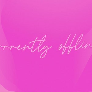 5x Pink Animated Twitch Screens, Starting Soon, Stream is Ending, Be ...