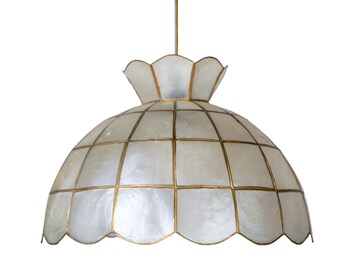 Shell Pendant Lamp - Etsy