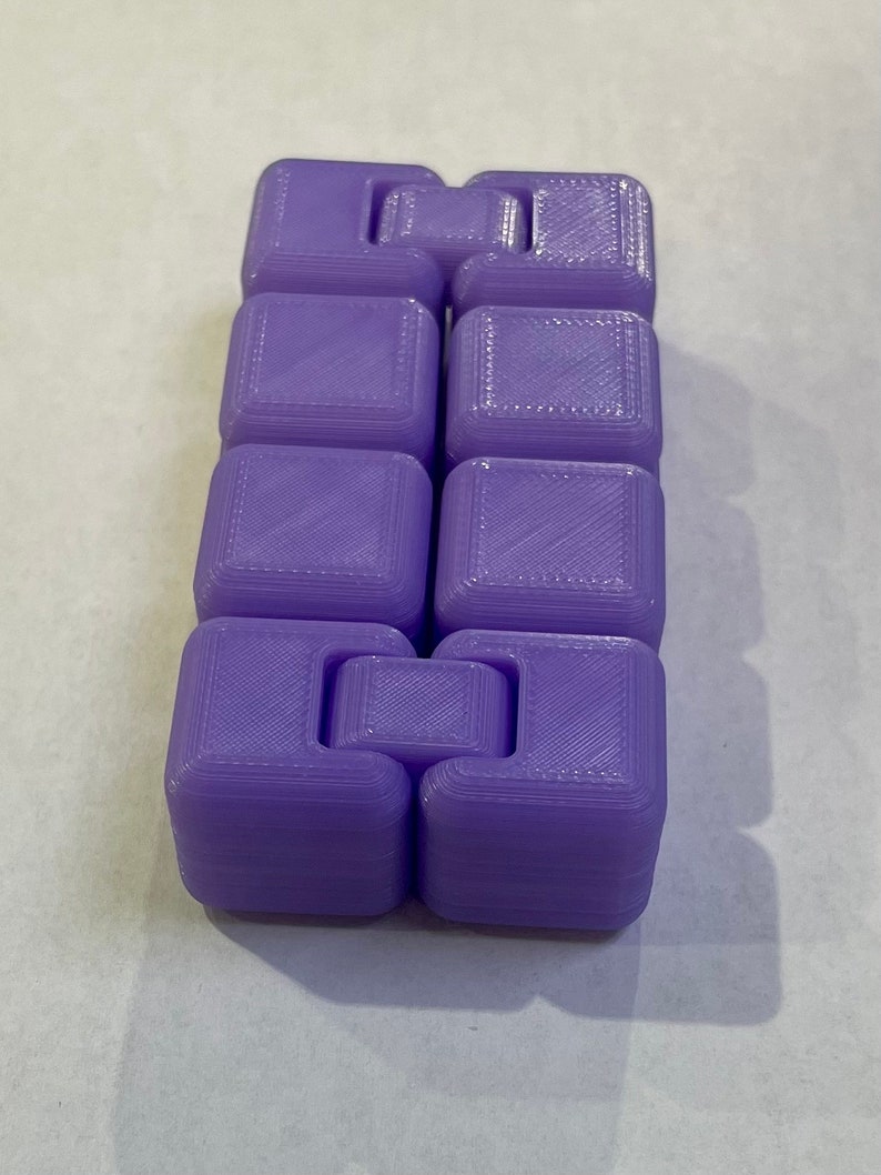Infinity Cube Fidget Toy, ADHD, Stress & Anxiety Relief, 3d Printed - Etsy