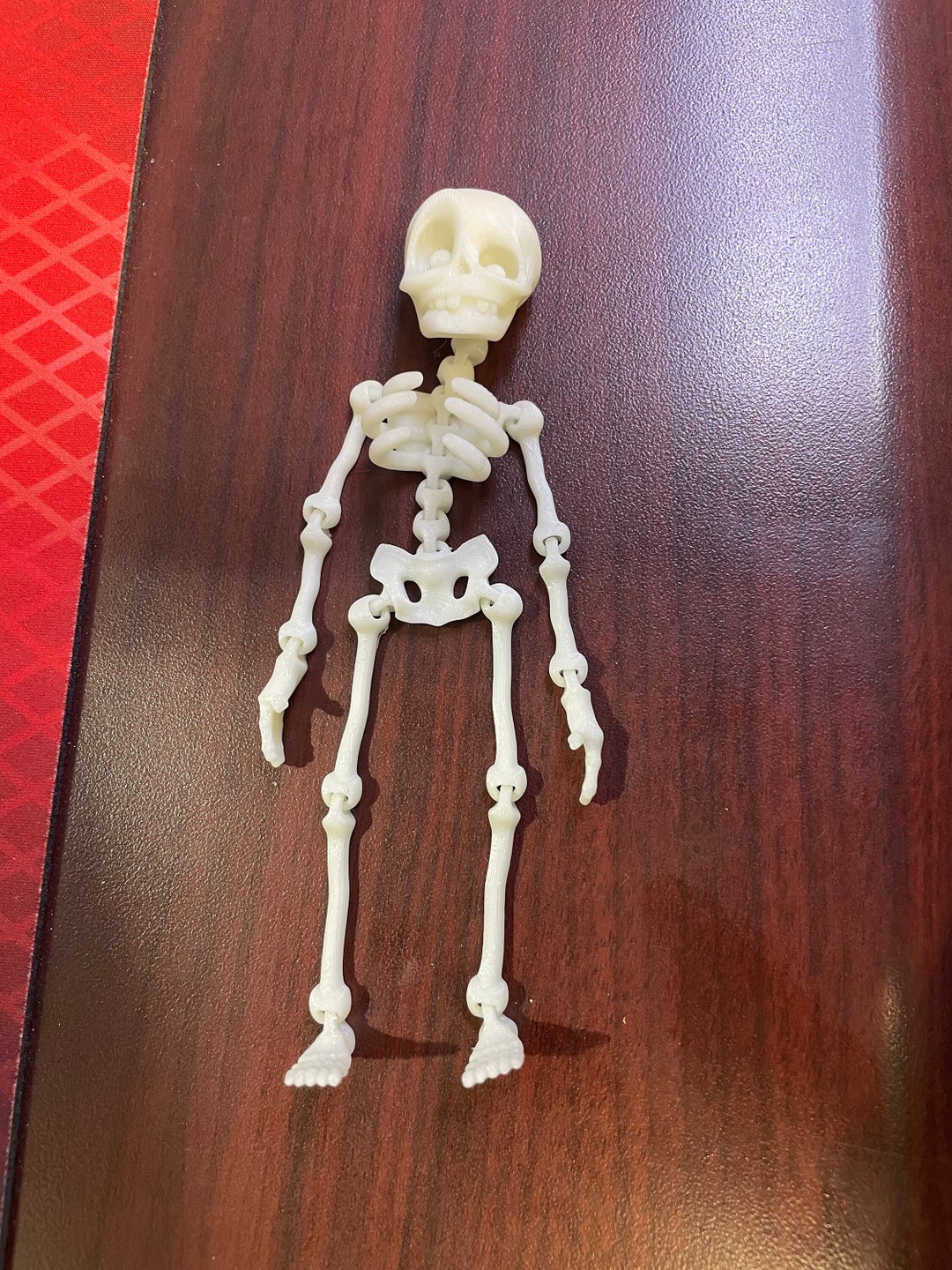3D Printed Skeleton, Articulated Fidget & Sensory Toy - Etsy
