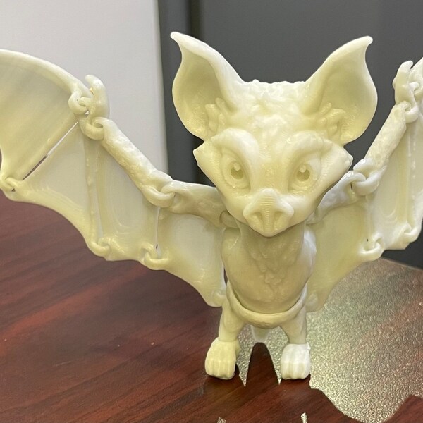 3d Printed Bat Dragon - Etsy