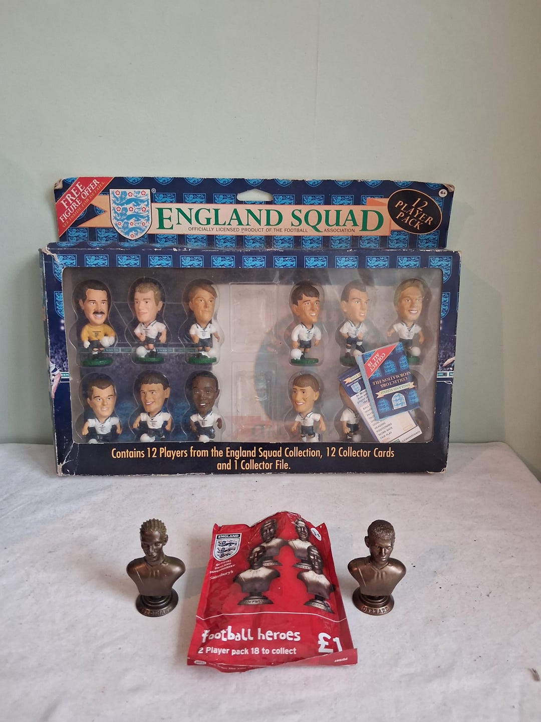 Corinthians 1995 England Football Squad Collectors 12 Pack 12 Collector ...