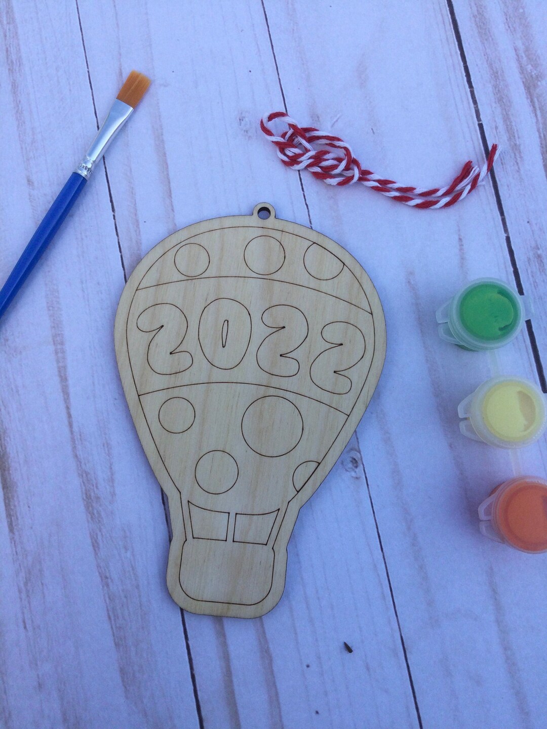 Single Line Score, Paint Kit Glowforge Laser File SVG, Hot Air Balloon ...