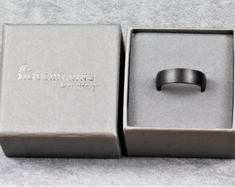 Matte Wedding Ring | Etsy UK