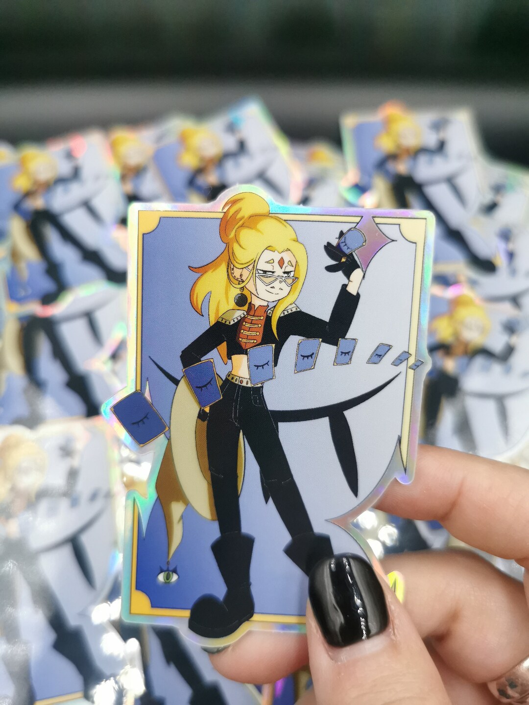 STICKER Oracle Witch - Etsy