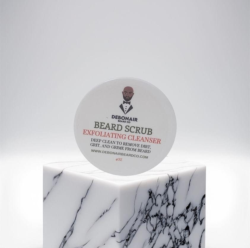 Beard Scrub | Exfoliating Beard Scrub | Exfoliating Beard Cleanser ...